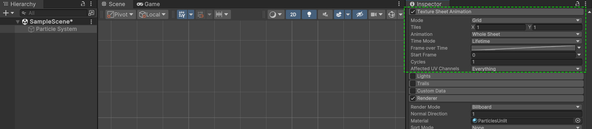 Texture Sheet Animation序列图动画详解-游戏特效案例库